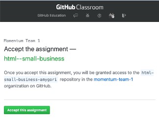 Momentum Team 15 - HTML